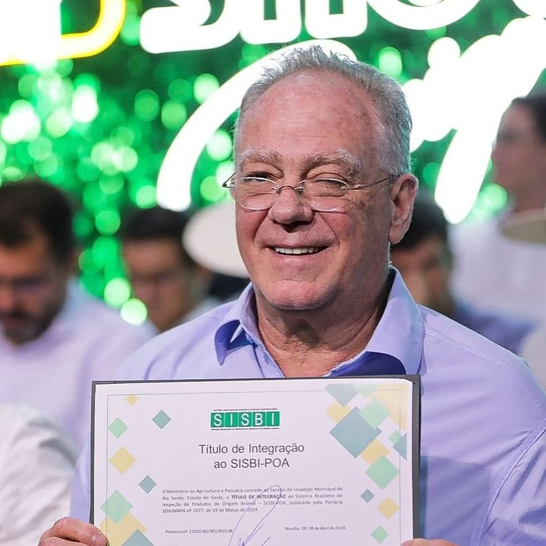 Rio Verde recebe título de equivalência do SISBI-POA durante a Tecnoshow