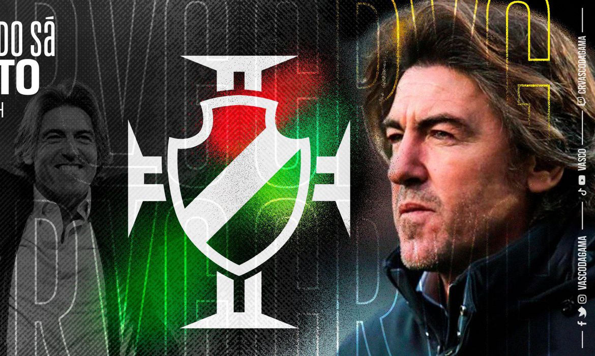 Vasco anuncia português Ricardo Sá Pinto como novo treinador do time